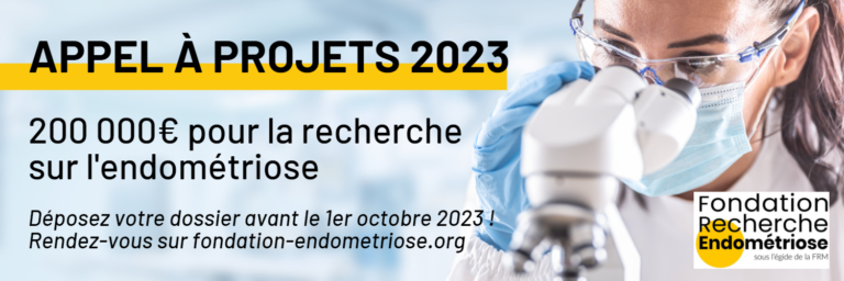 Appel à projets 2023 : faisons avancer la Recherche sur l'endométriose ...